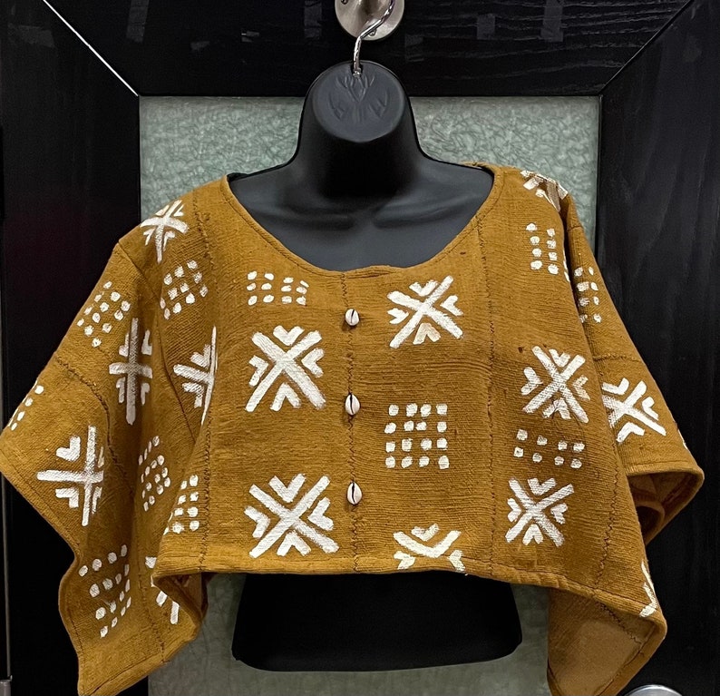 African Shrug, African Kimono, Mustard African Shrug, Ethnic Shrug ...
