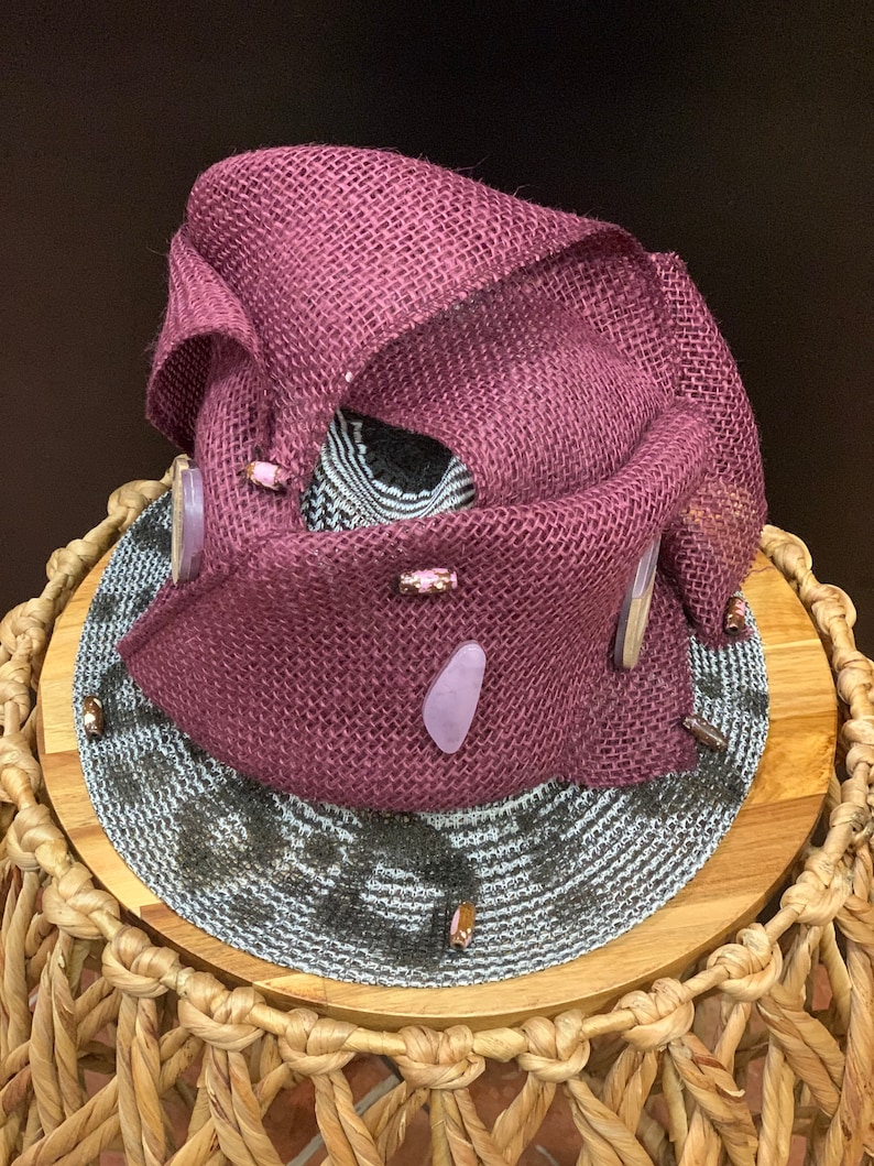 African Funk Hat Natural Straw Hat Zulu Hat Stingy Brim Hat - Etsy