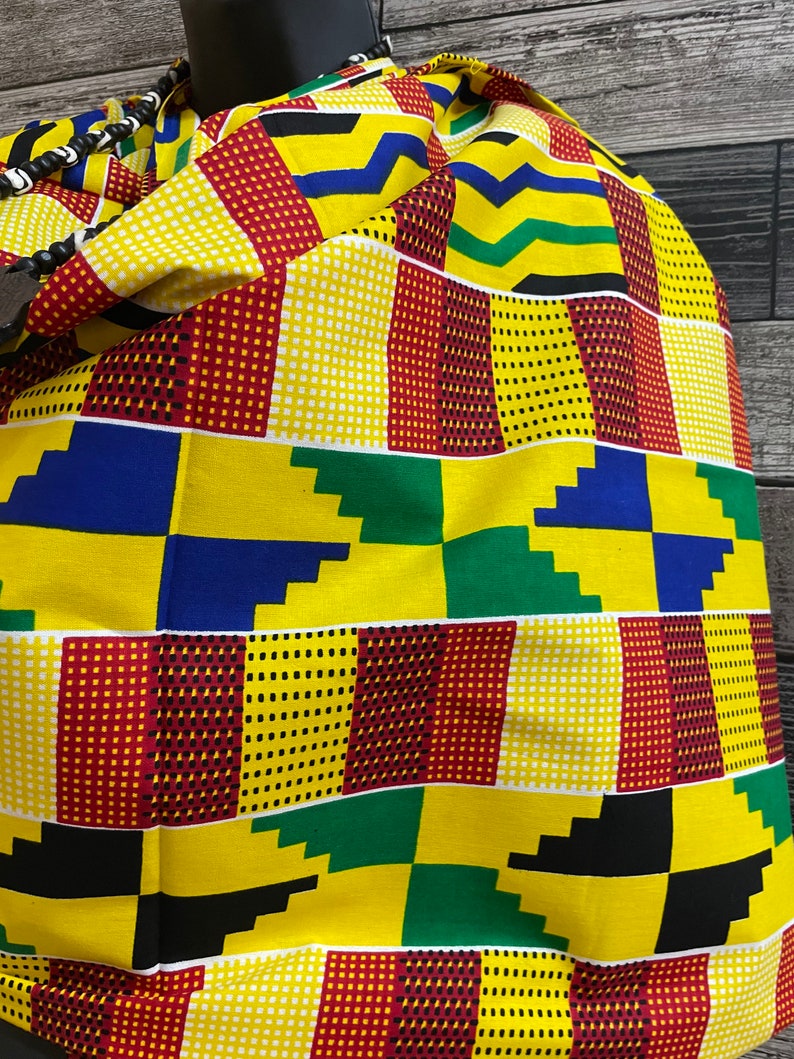 African Shawl African Wrap African Throw Kentecloth Shawl | Etsy
