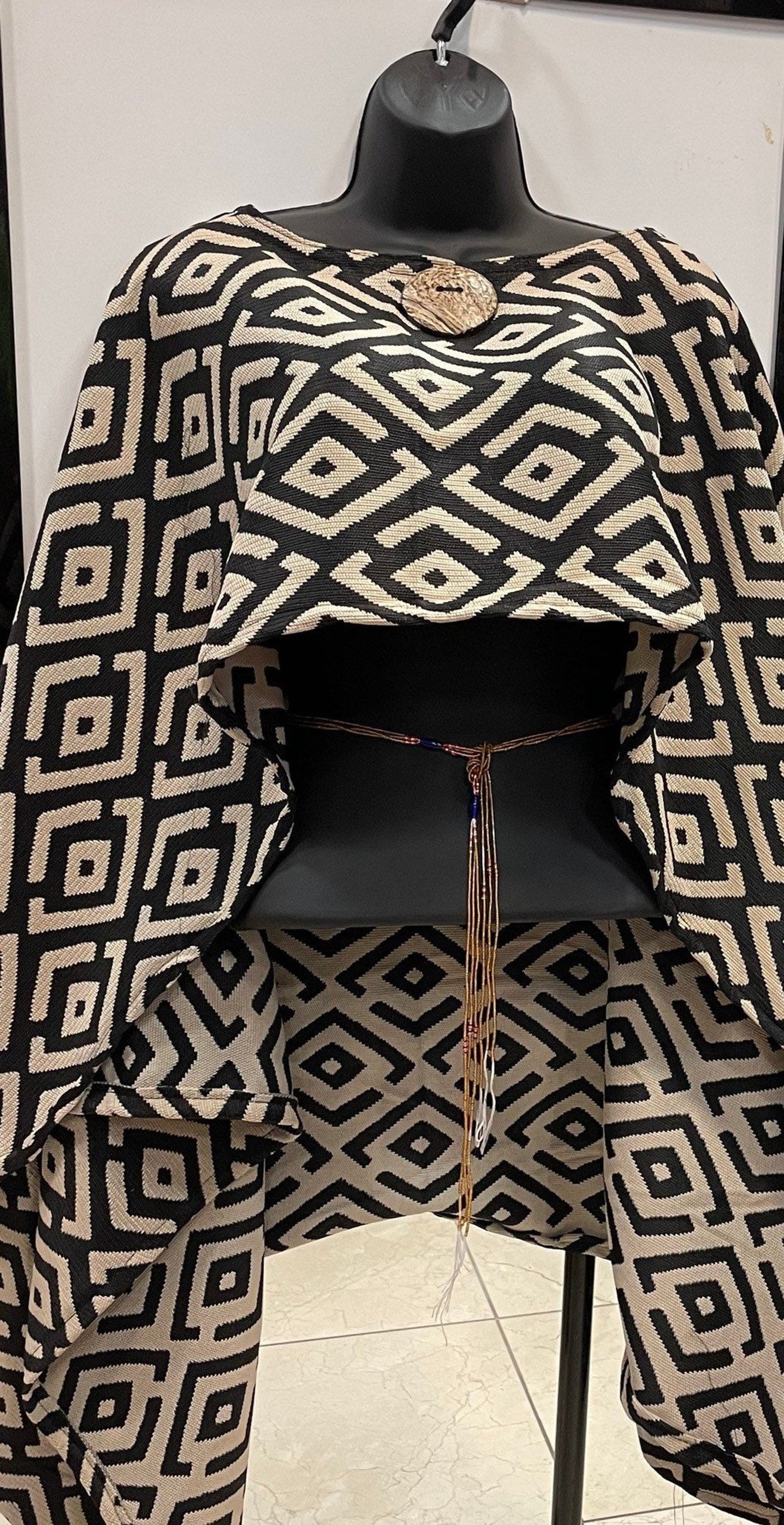 Ethnic Shrug African Shrug Ponch African Cape | Etsy