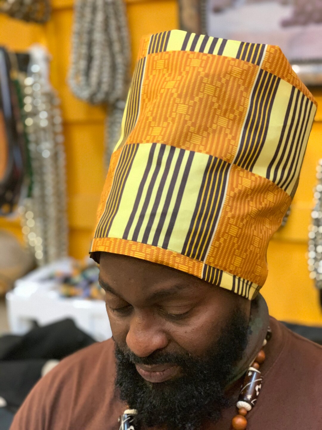 Roots Hat, Locs Hat, Rasta Hat, Hats for Dreadlocks, African Top Hat - Etsy