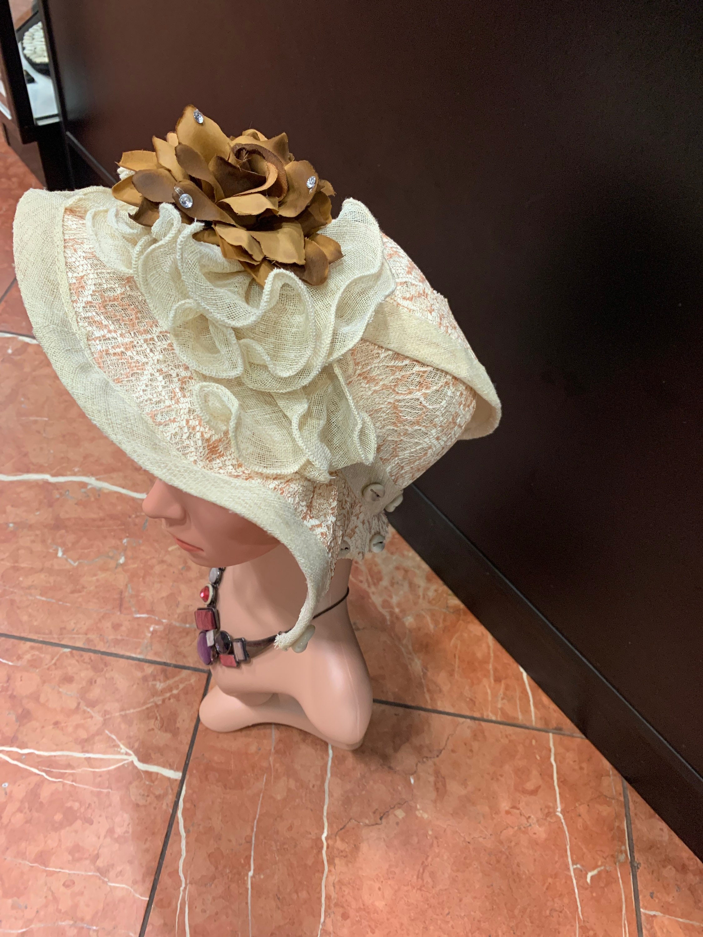 Hatitude Hat Lace Hat Church Hat First Lady Hat Creative | Etsy