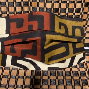 Exotic Facemask, African Facemask, Tribal Facemask, Art Facemask, Two ...