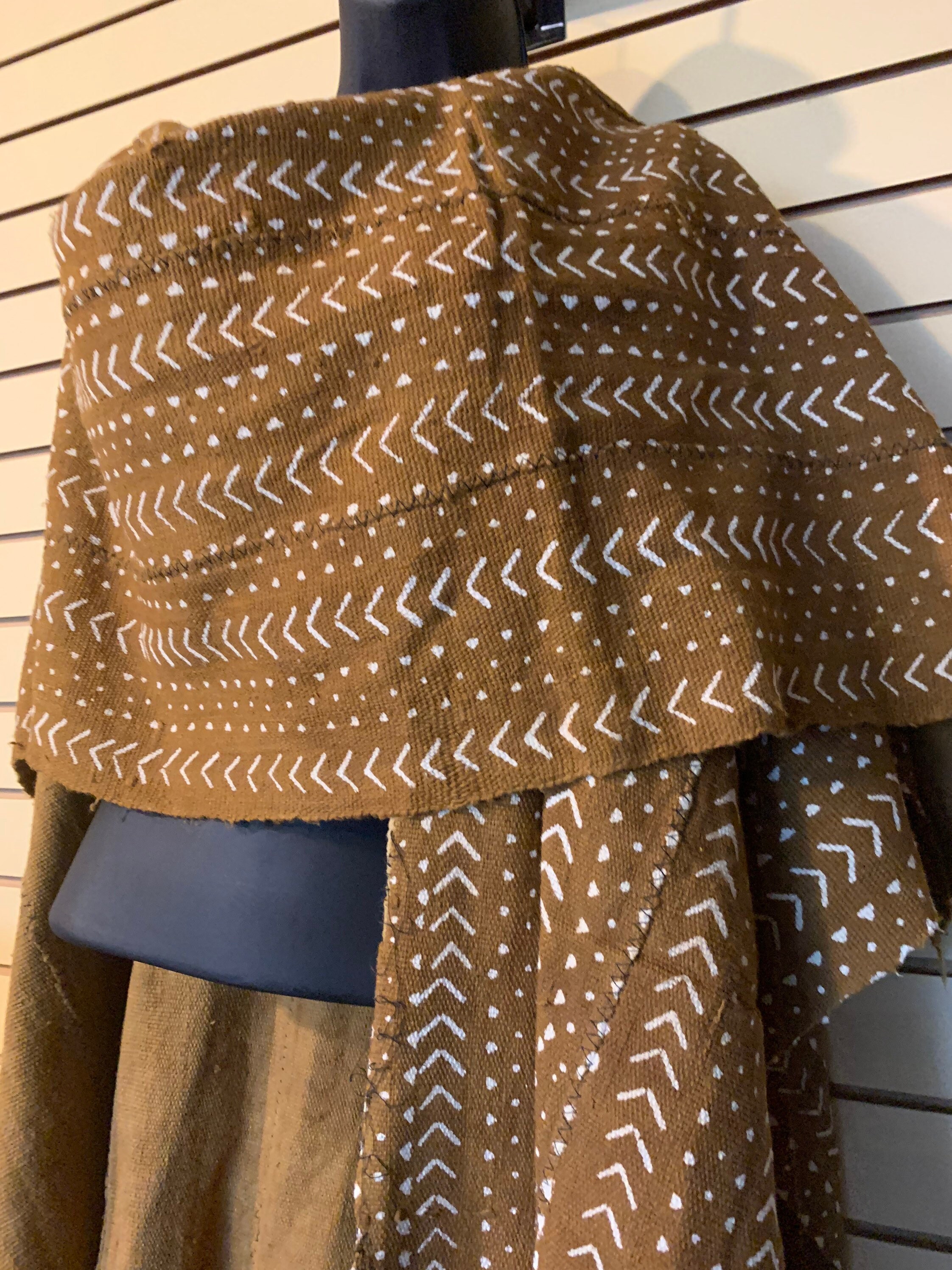 Mudcloth Wrap Mudcloth Shawl Men Mudcloth Shawl African | Etsy