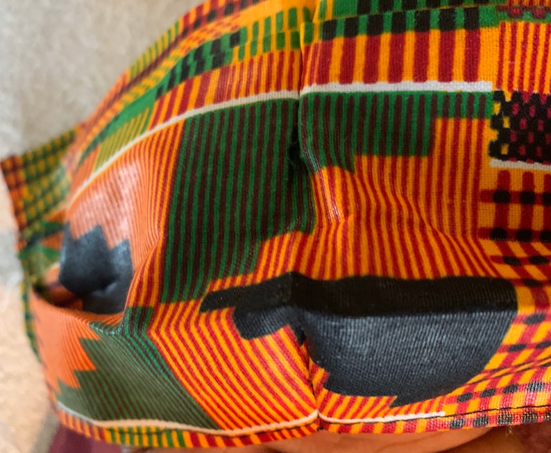 African Print Face Mask Out of Africa Face Mask African Face - Etsy