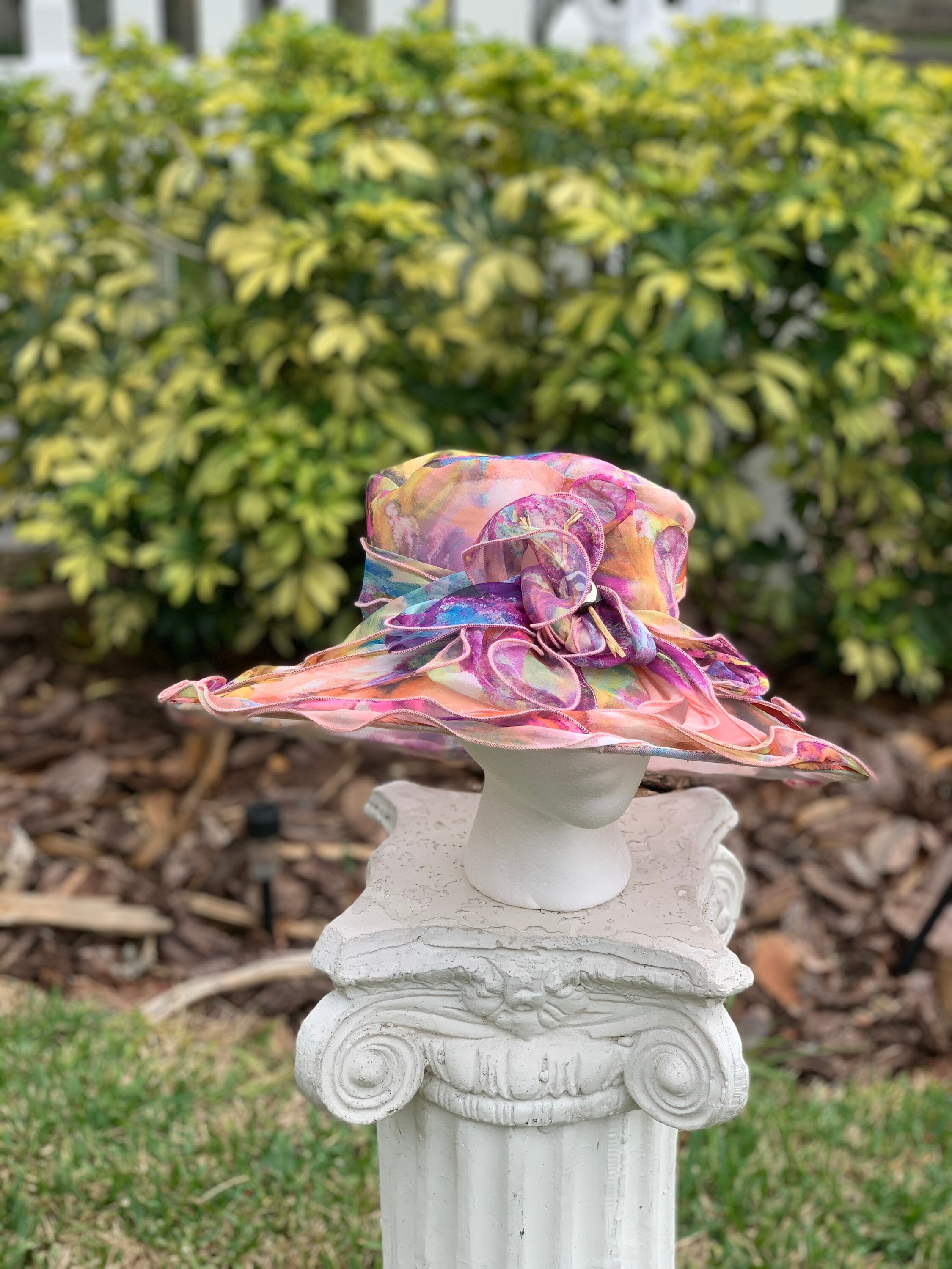 Frühlingshut Sommerhut Kirchenhut Frauenhut Derby Hut - Etsy.de