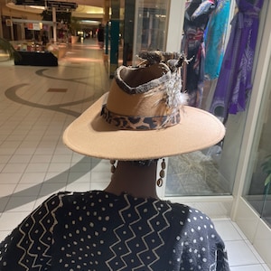 Zulu Hat, Women Dreadlock Hat, Open Crown Hat, Congo Hat - Etsy