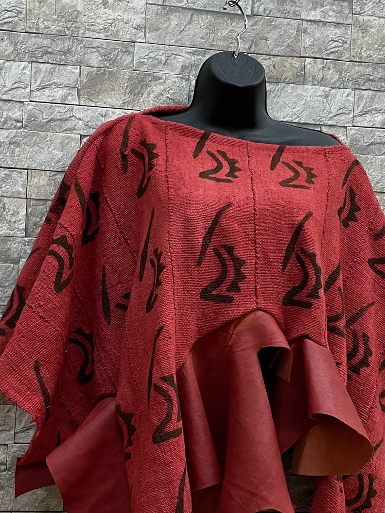 Red Shrug Ted Adrinka Shrug African Shrug Ethnic Shrug - Etsy