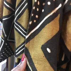 Mudcloth Shawl, African Shawl, African Cape, Bogolan Shawl, Bogolan ...