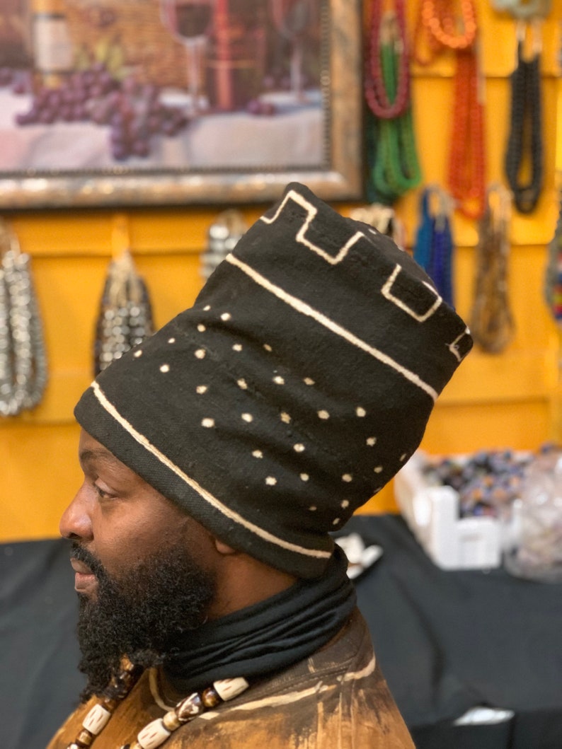 Locs Hat Tam Dreadlocks Hat Roots Hat Mudcloth Hat Rasta - Etsy