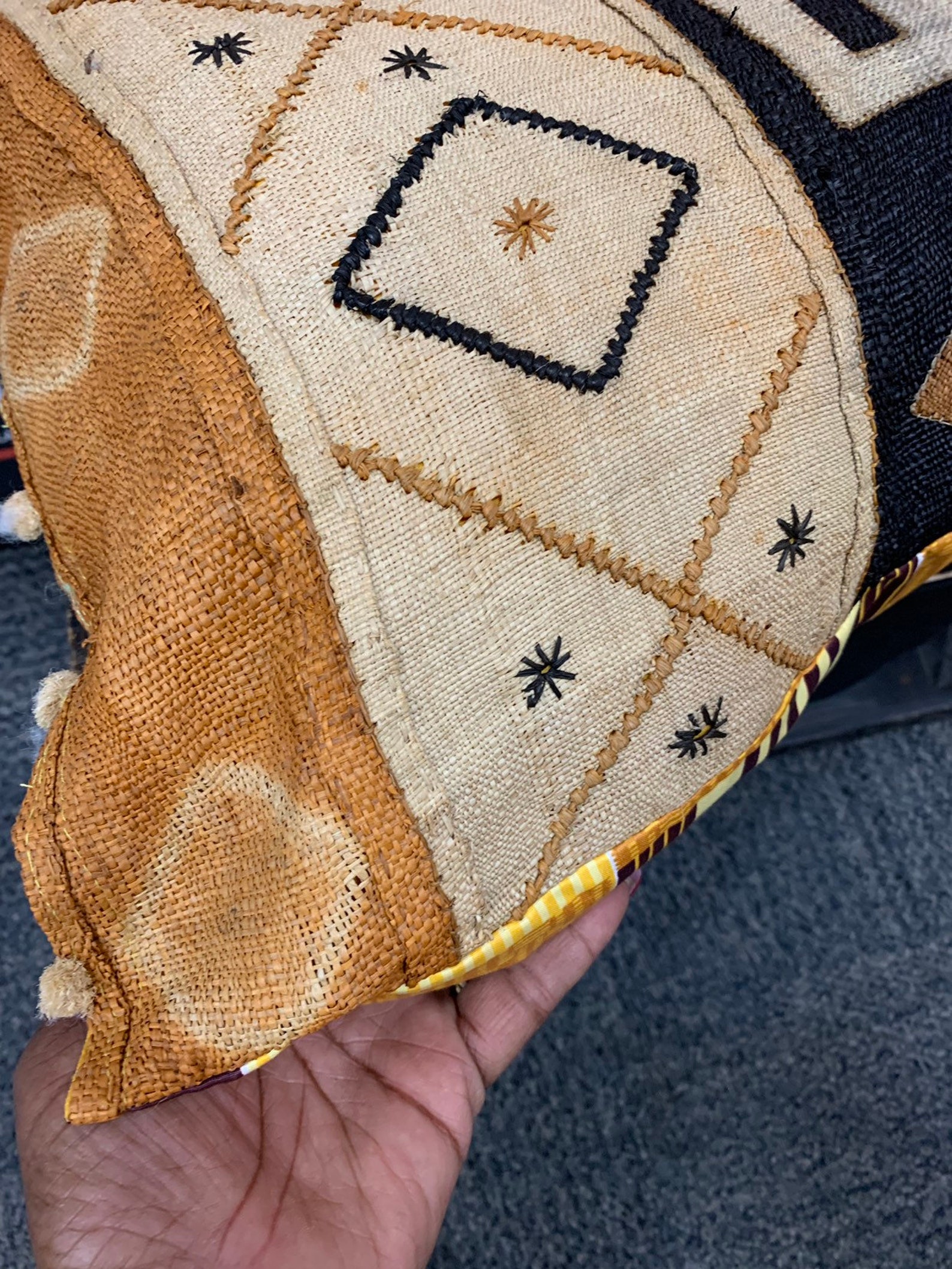 Kuba Cloth Pillow African Pillow Mudcloth Pillow Luxury - Etsy