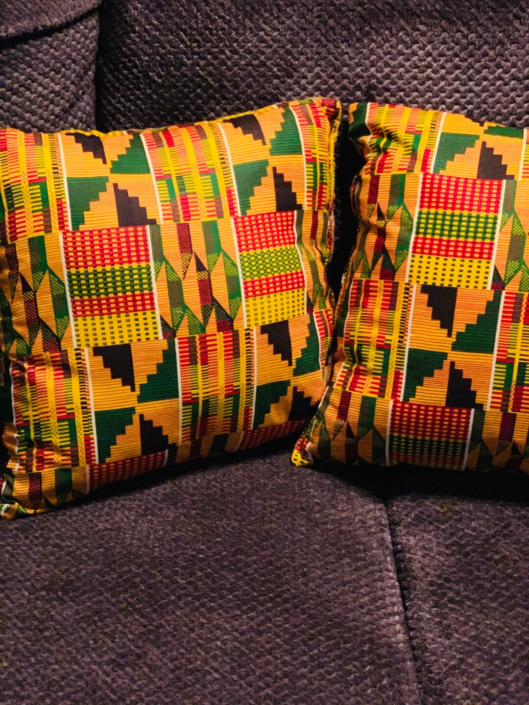 African Pillows, Ethnic Pillows, Kente Cloth Pillow, Decorative Pillow ...