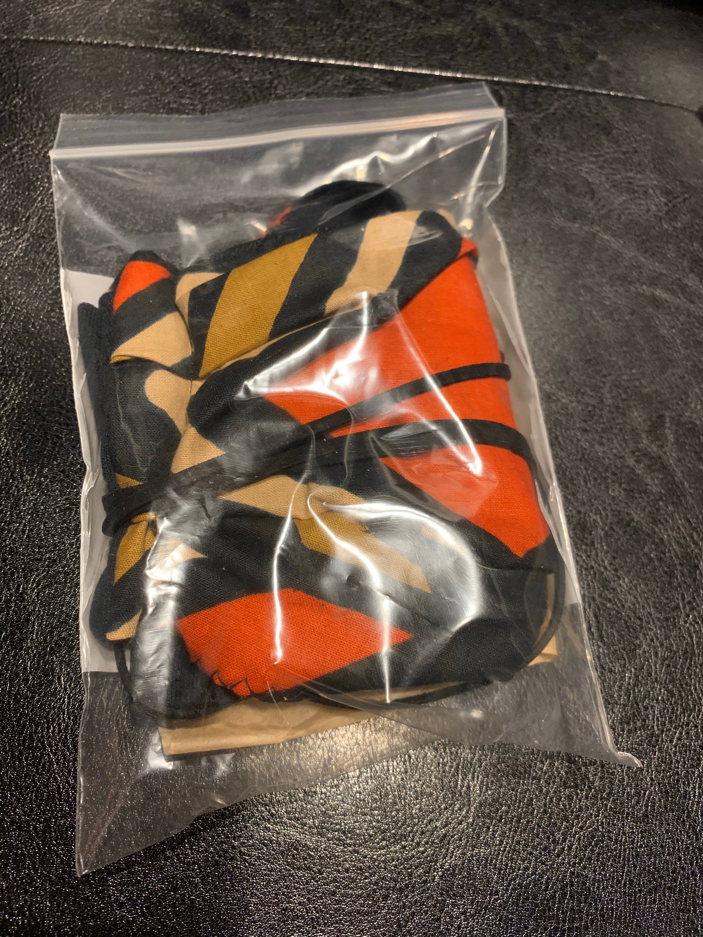 African Face Mask Kente Face Mask Ankara Face Mask Two | Etsy