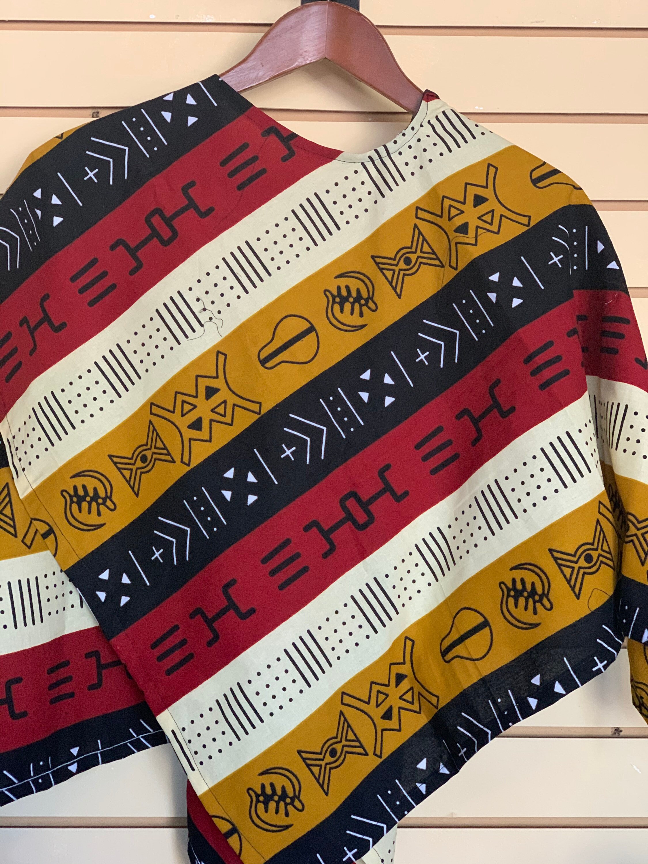 Mudcloth Print Shrug African Shrug - Etsy
