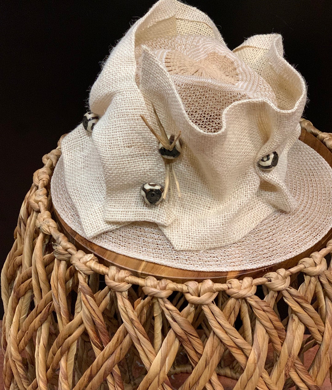 Spring Zulu Hat, African Hat, Summer Hat, Women’s Hat, Funk Hat, Art ...