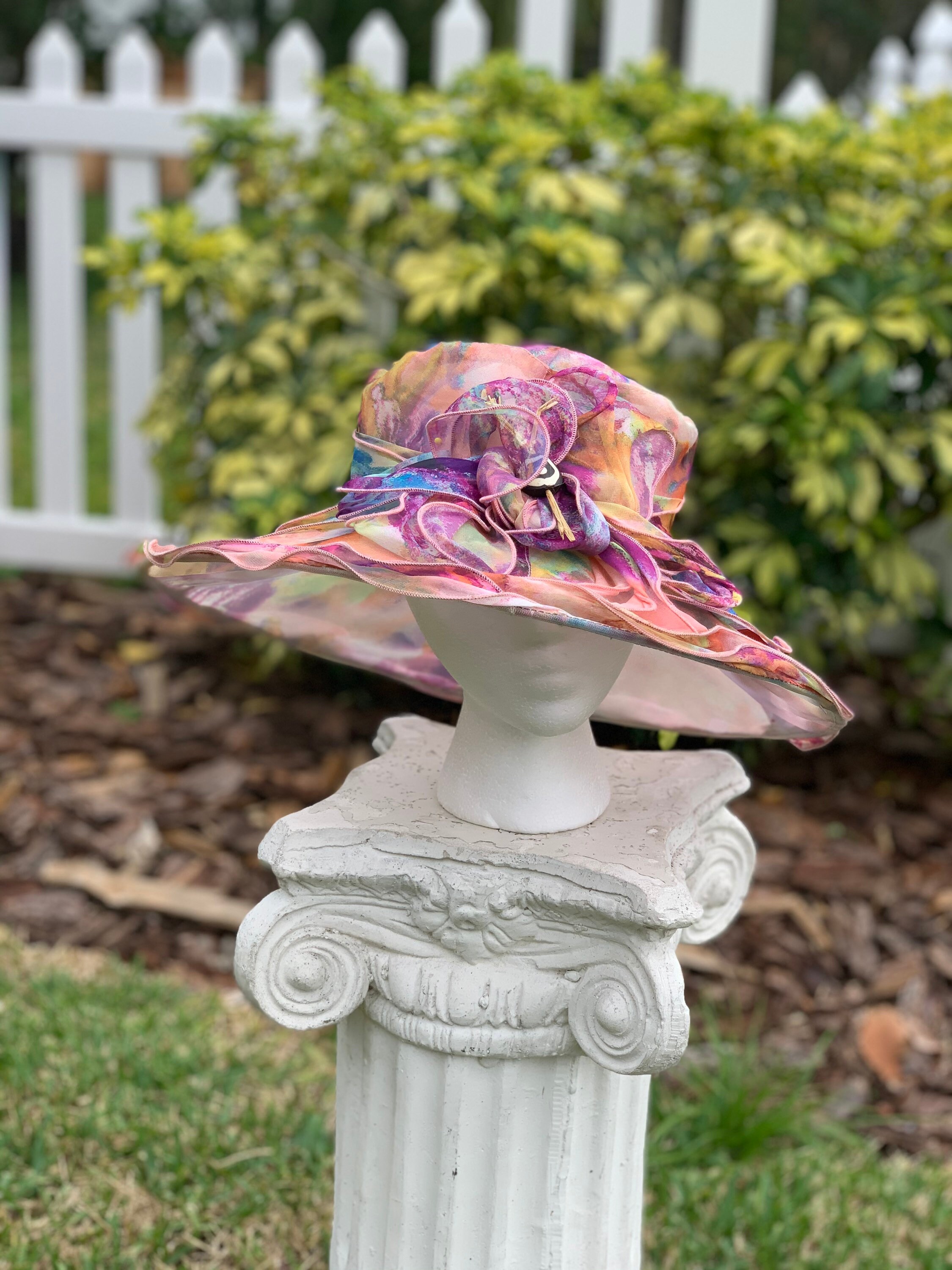 Spring Hat Summer Hat Church Hat Women Hat Derby Hat | Etsy