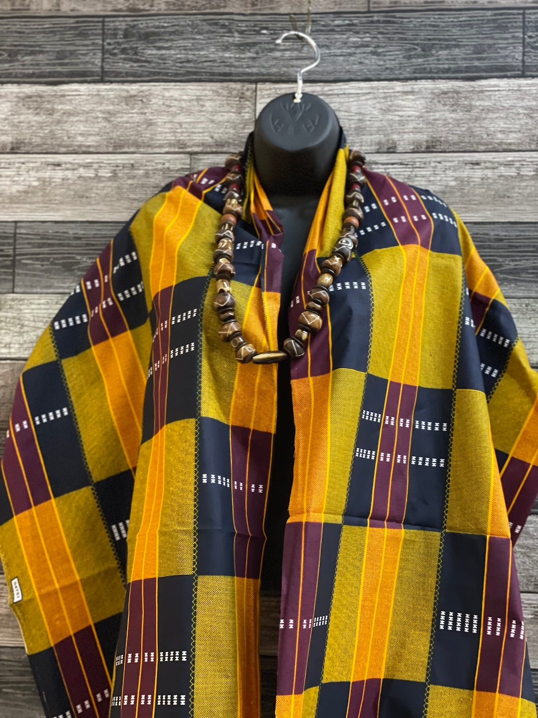 Kentecloth Shawl, African Wrap, African Shawl, Ethnic Shawl, African ...