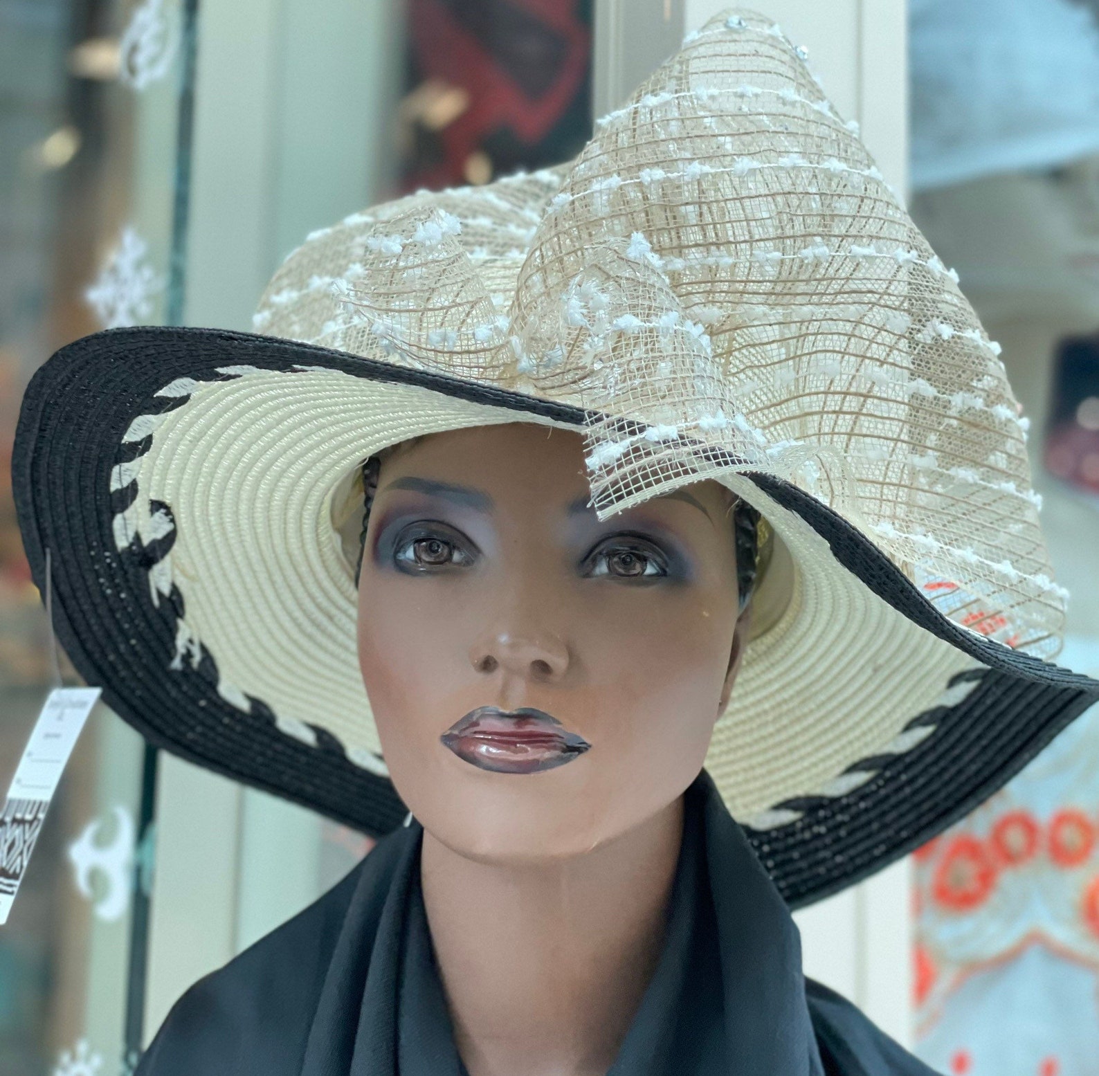 Formal African Hat, First Lady Hat,church Hat , Zulu Hat, Wide Brim ...