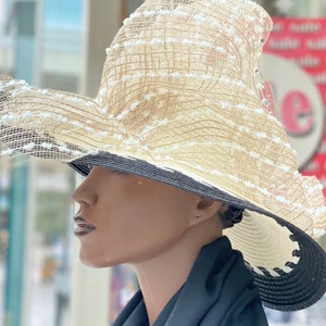 Formal African Hat, First Lady Hat,church Hat , Zulu Hat, Wide Brim ...