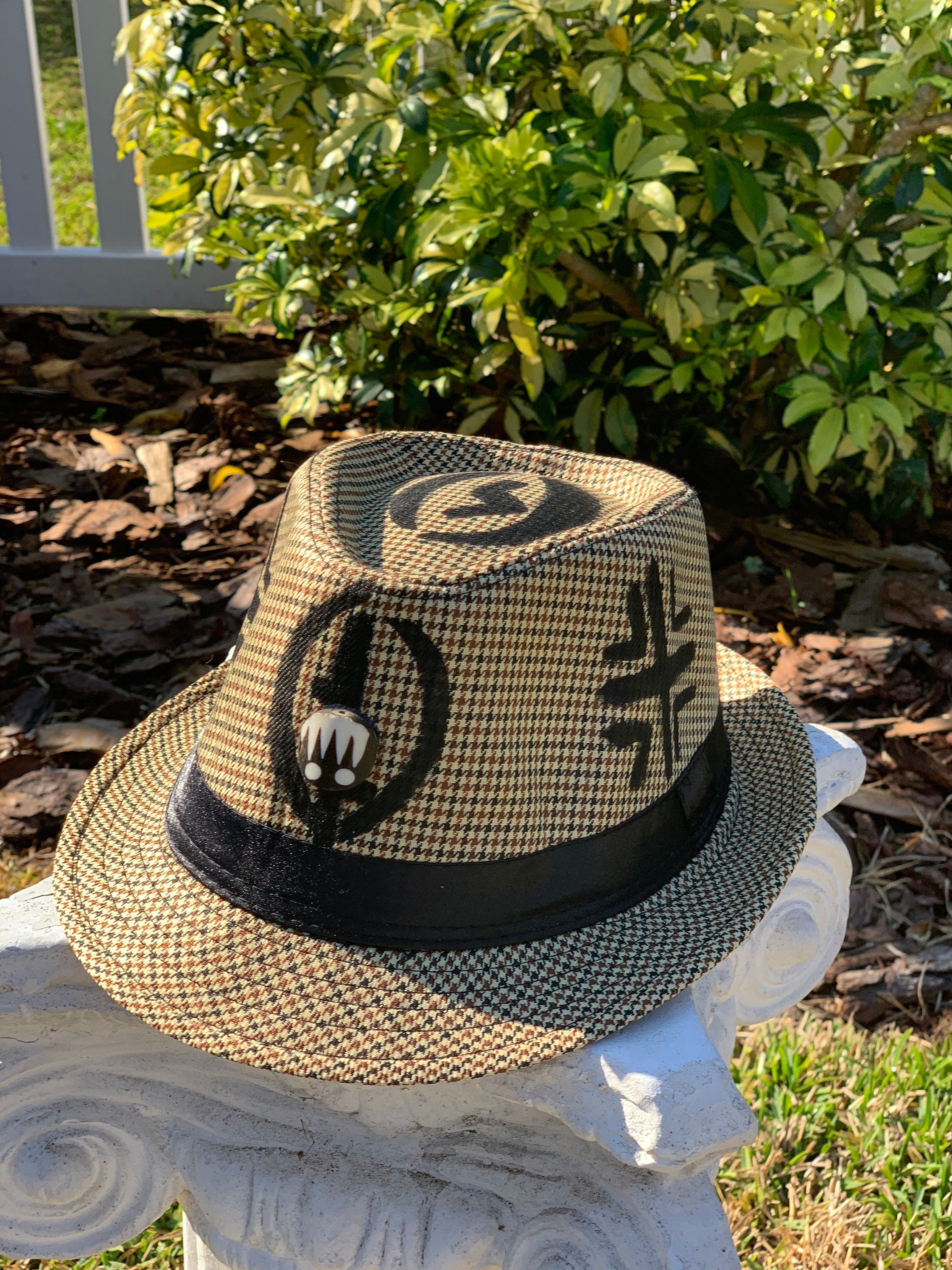 Business Fedora Unisex FedoraAfrican Fedora Plaid Fedora | Etsy