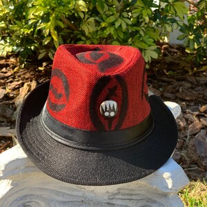 Red Fedora, African Fedora, Burgendy Fedora - Etsy