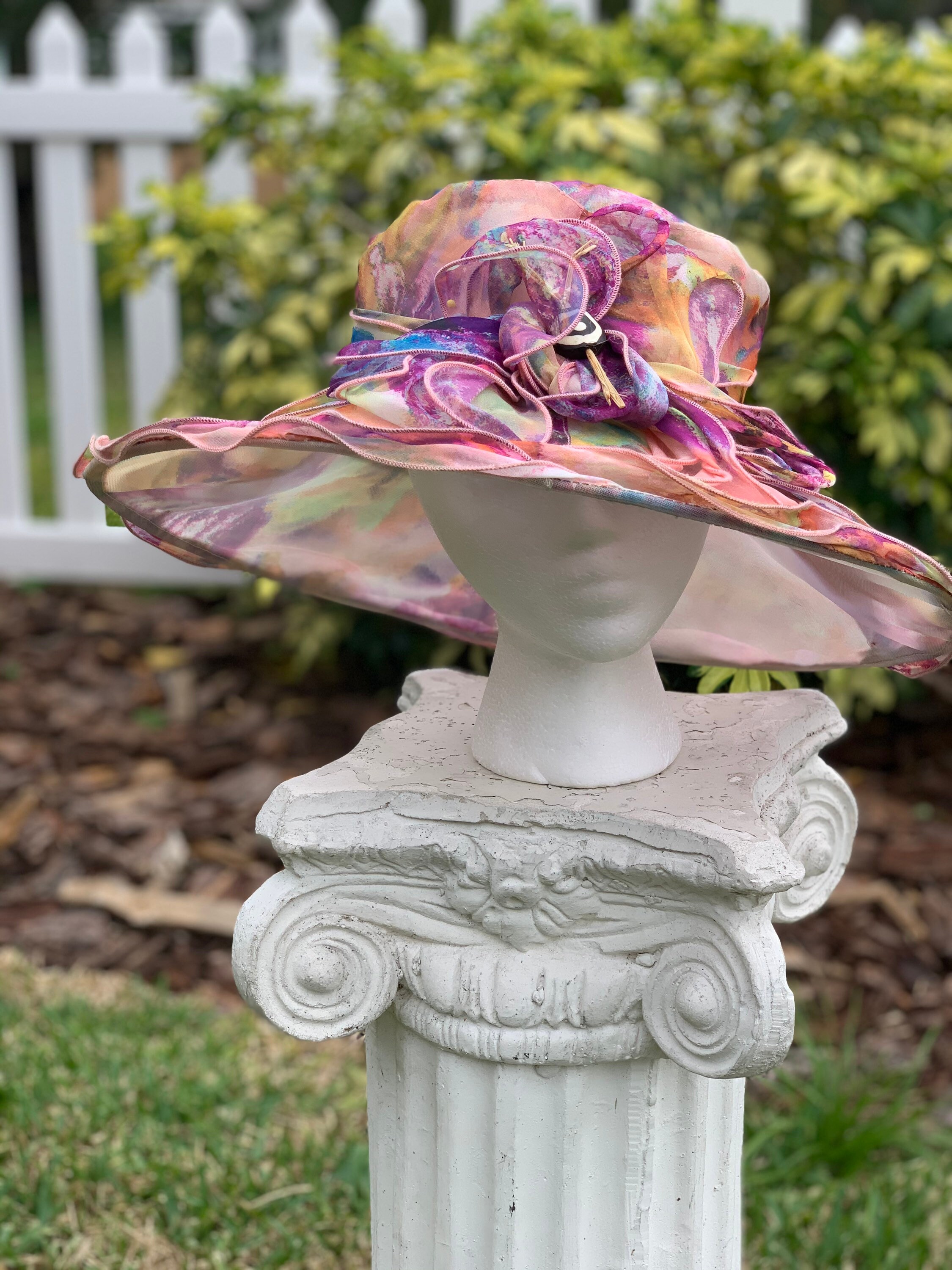 Spring Hat Summer Hat Church Hat Women Hat Derby Hat | Etsy