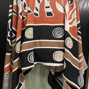 African Shrug , Safari Poncho , Ethnic Poncho, African Poncho - Etsy