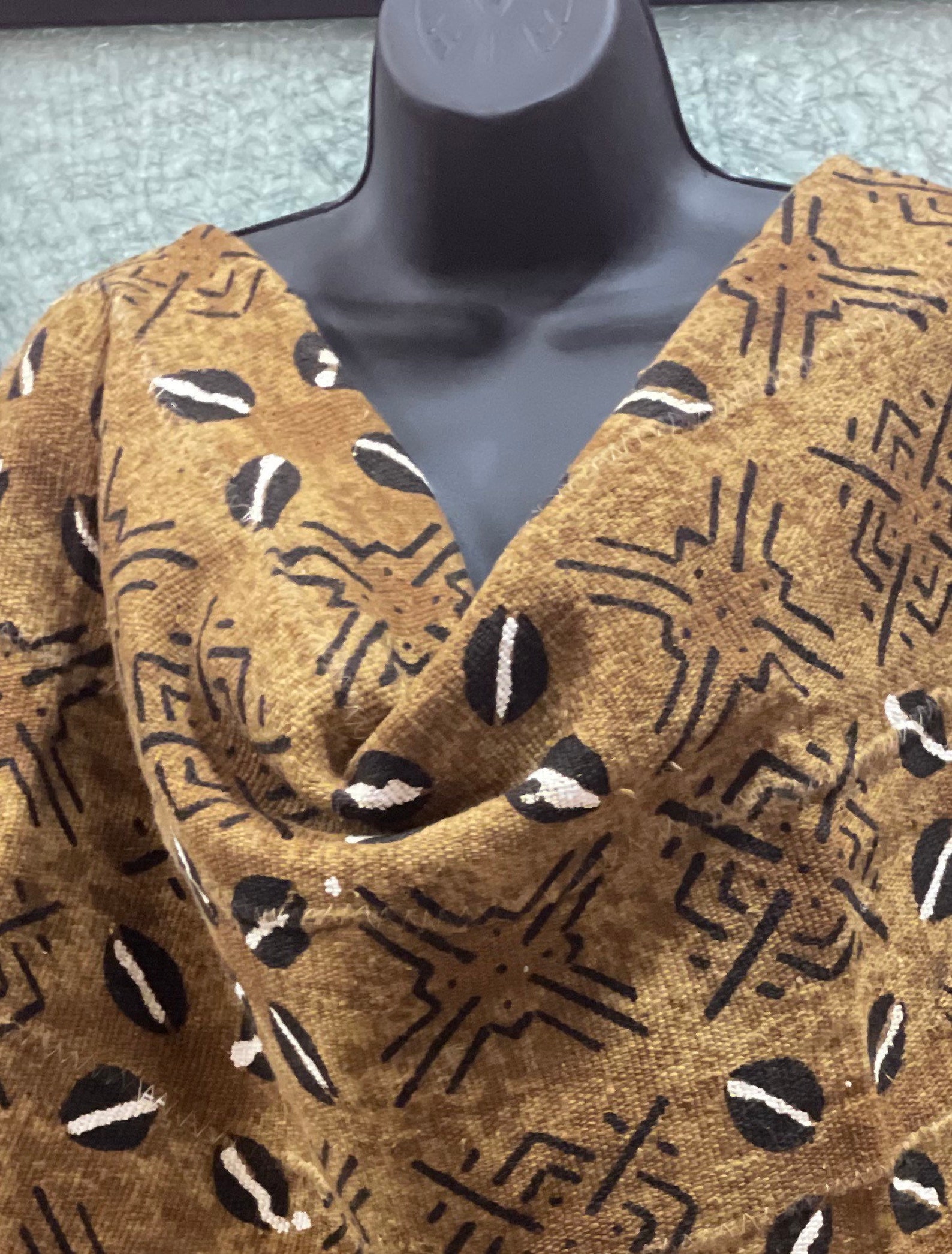 Cowrie Shell Shawl Ethnic Shawl African Shawl Mudcloth - Etsy