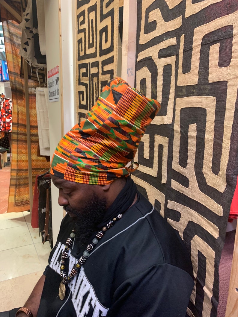 Chef Hat, African Hat , Ethnic Hat, Stocking Cap, Rasta Hat, Dreadlocks ...
