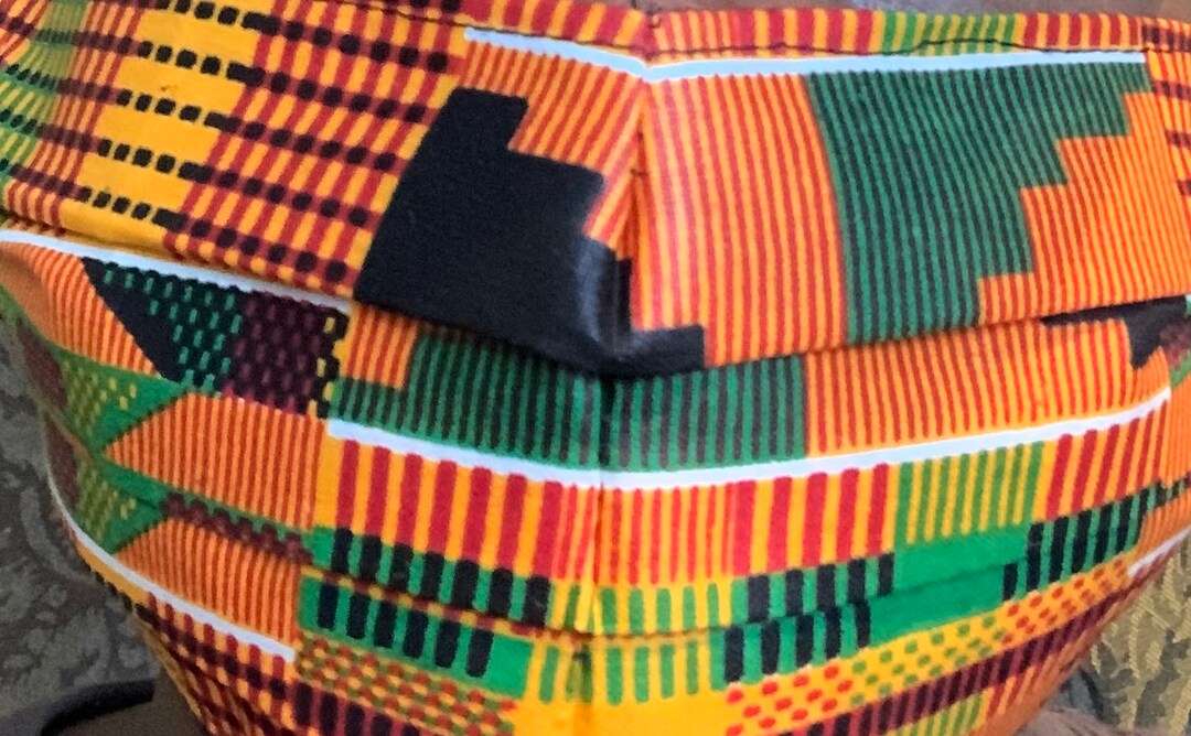 African Print Face Mask, Out of Africa Face Mask, African Face Mask ...