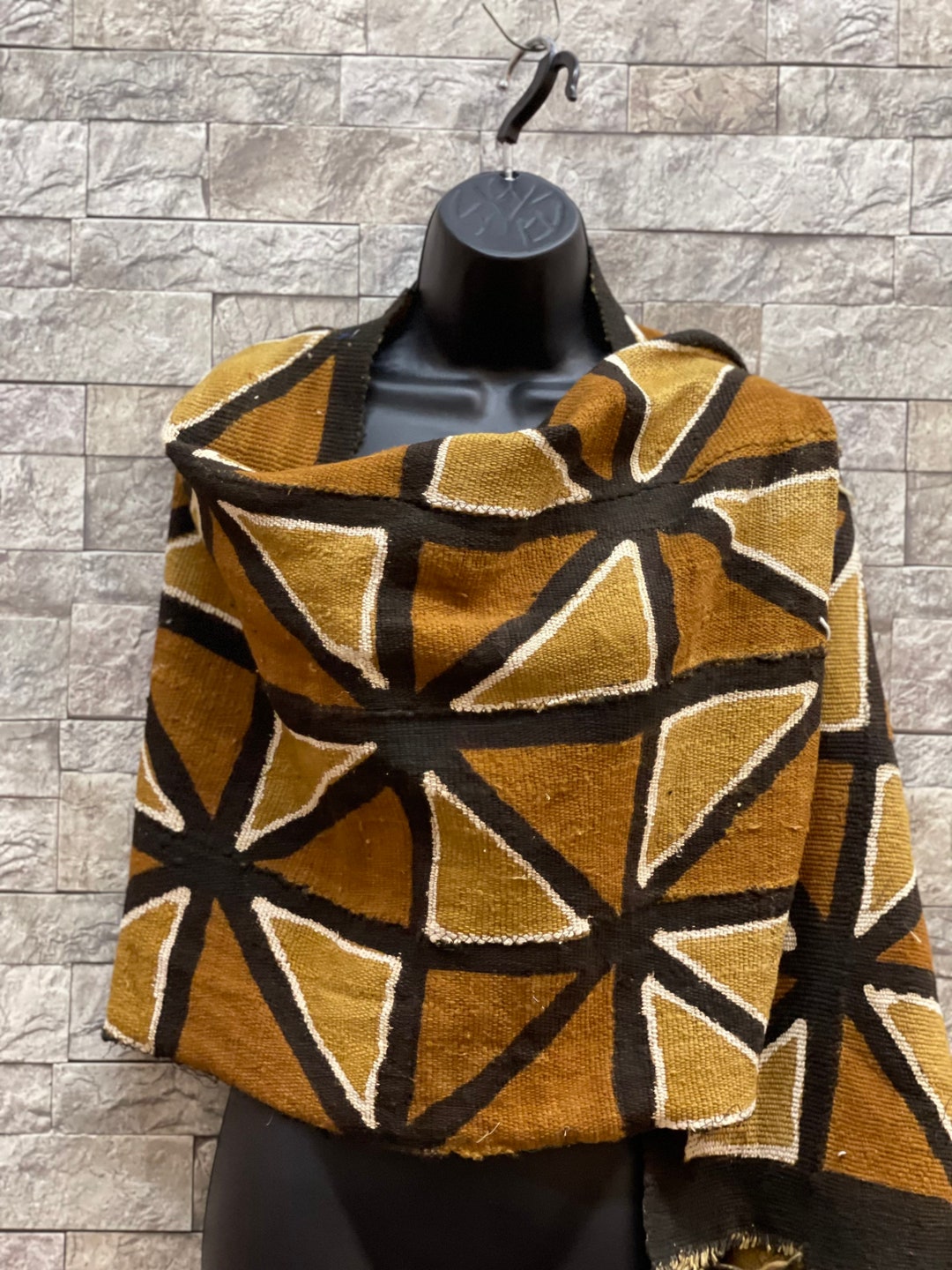 Mudcloth Wrap, Bogolan Shawl, African Wrap , African Shawl , Mudcloth ...