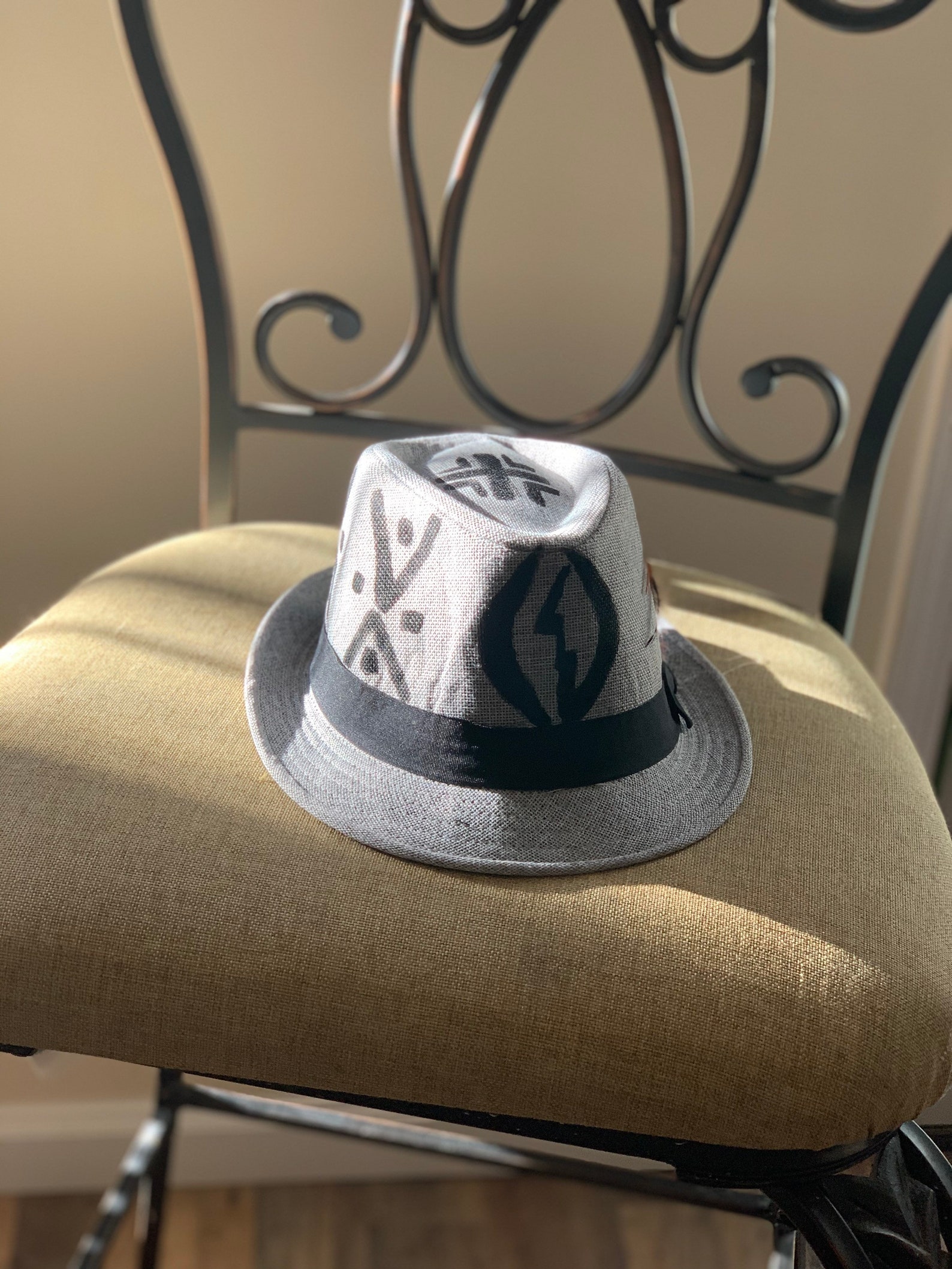 Gyname Hat African Fedora Fedora Grey Fedora Men Hat | Etsy