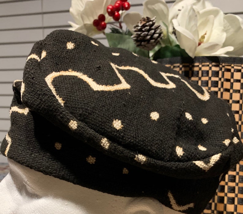 Mudcloth Kufi Mudcloth Hat Mudcloth Unisex Hat Bogolan Hat | Etsy