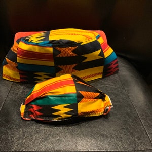 Kufi and Face mask african hat and Face mask brim and Face | Etsy
