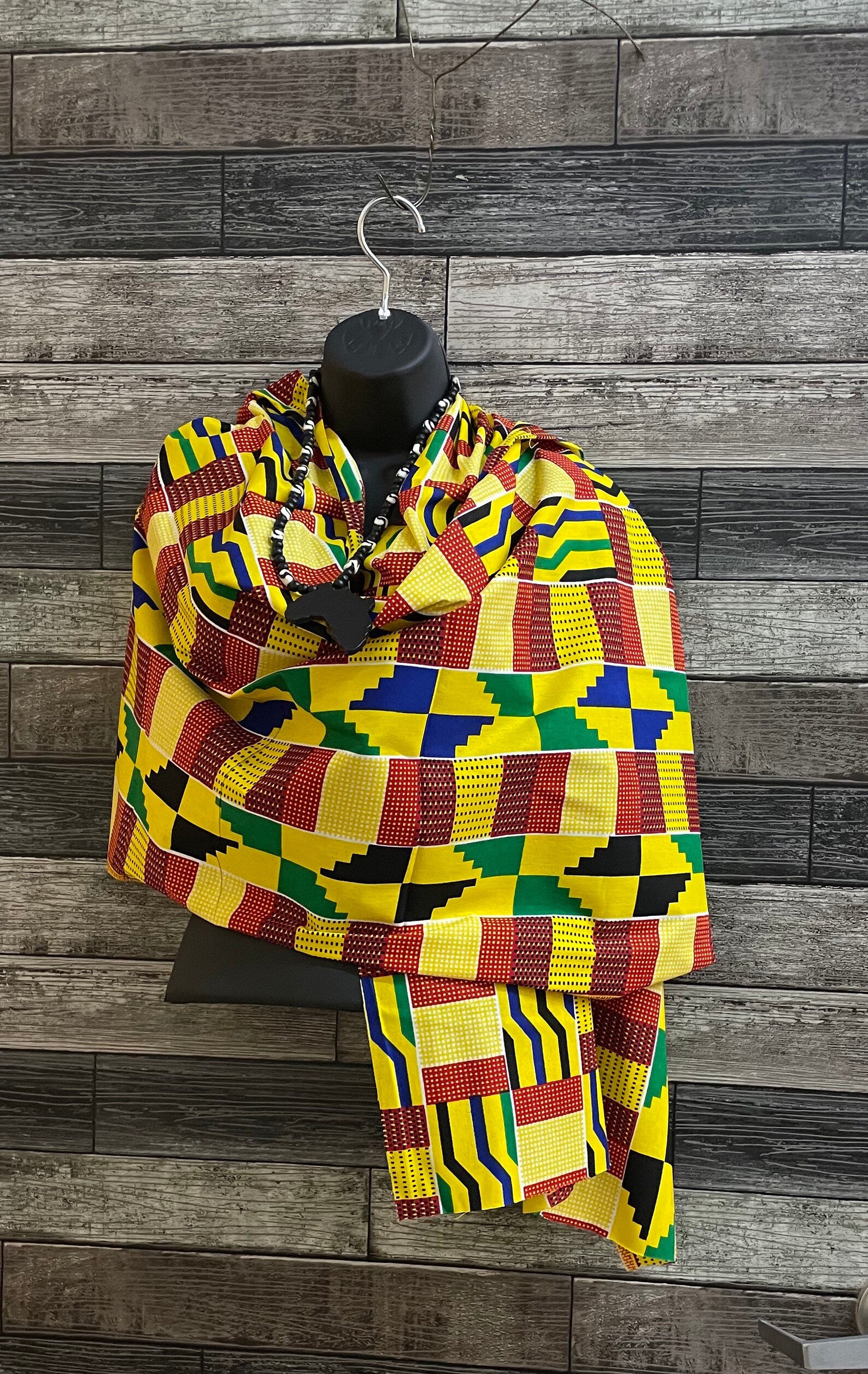African Shawl African Wrap African Throw Kentecloth Shawl - Etsy