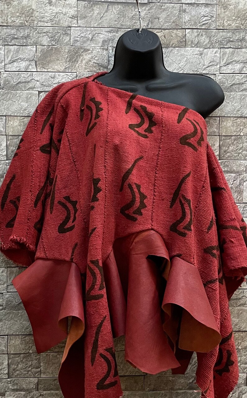 Red Shrug Ted Adrinka Shrug African Shrug Ethnic Shrug - Etsy