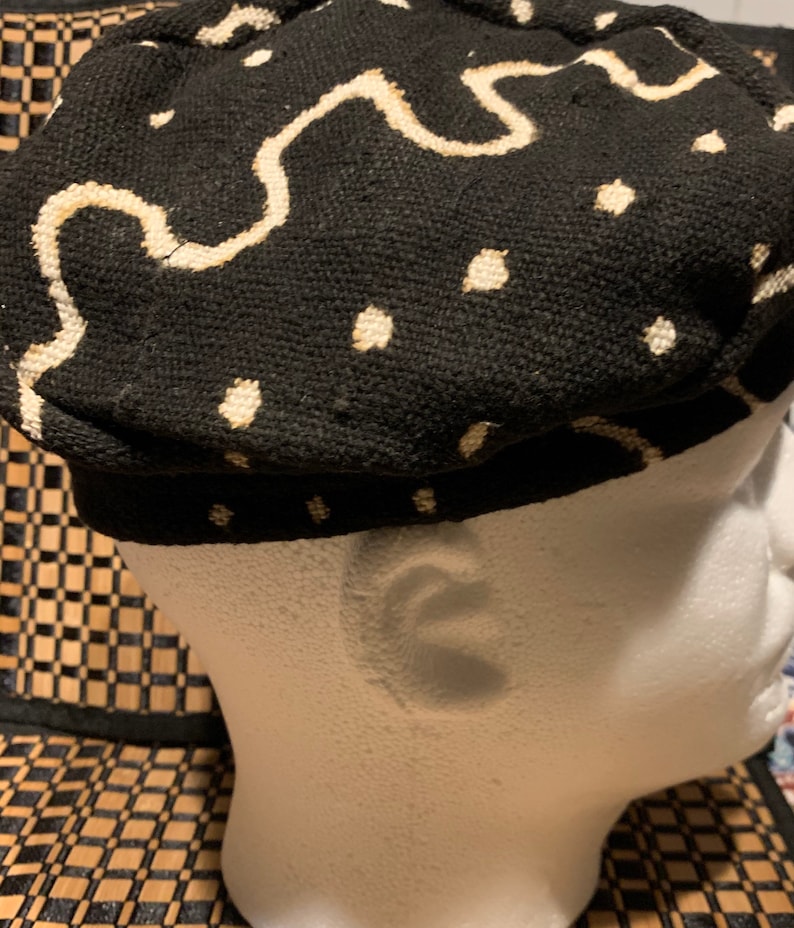Mudcloth Kufi Mudcloth Hat Mudcloth Unisex Hat Bogolan Hat - Etsy