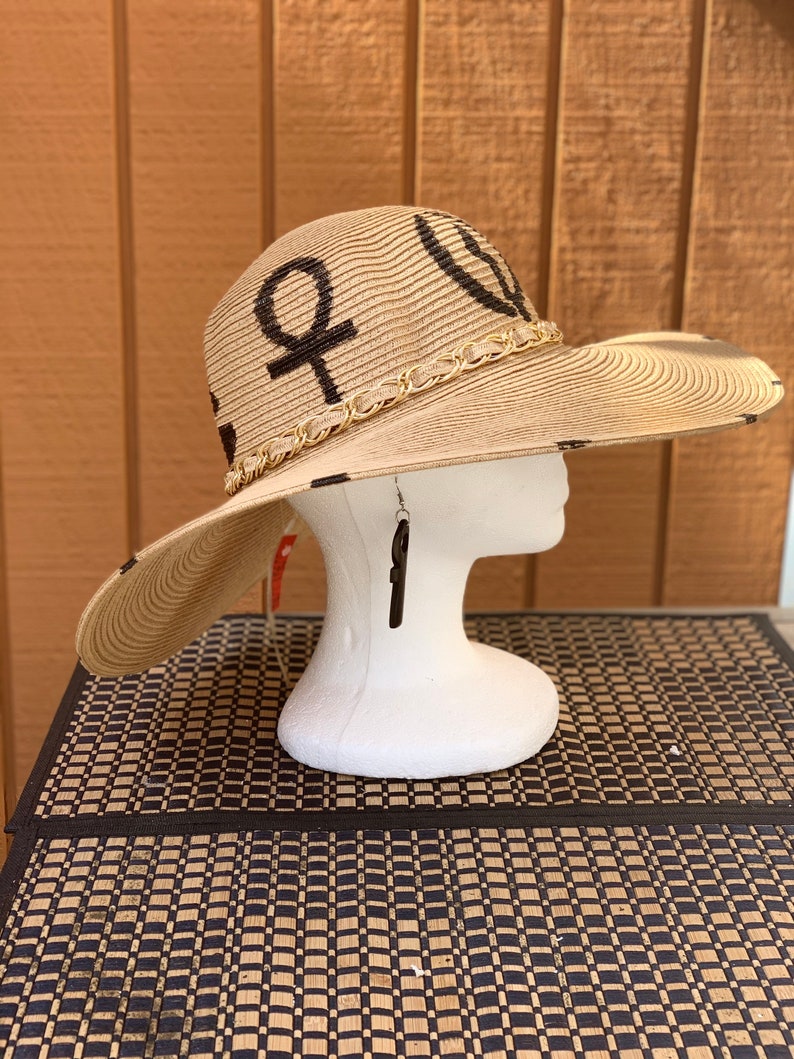 Gyname Unc Hat African Wide Brim Hat Wearable Art Hat | Etsy