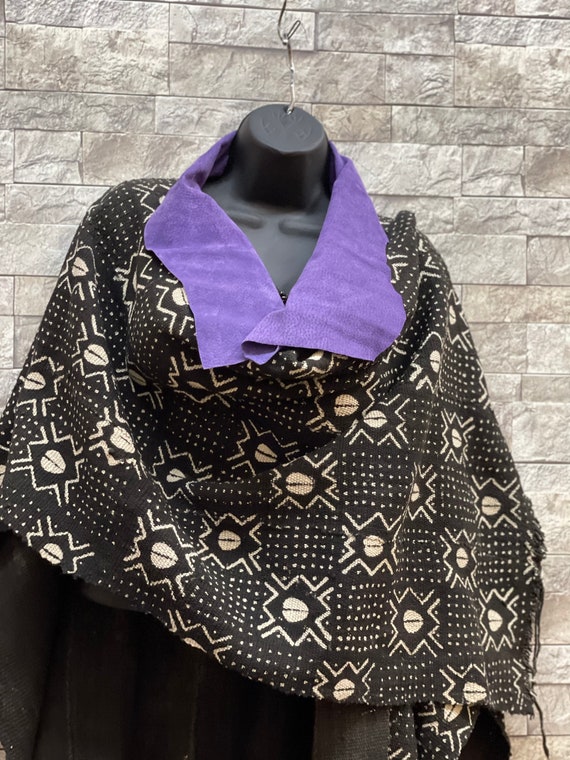 Mudcloth Shawl Bogolan Shawl African Shawl Mudcloth Shawl | Etsy