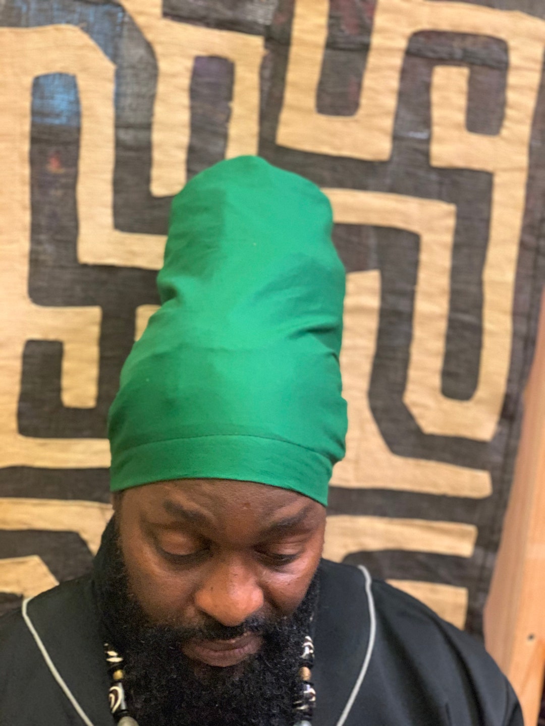 Chef Hat, Green Locs Hat, Dreadlocks Hat, Roots Hats, Stocking Cap - Etsy