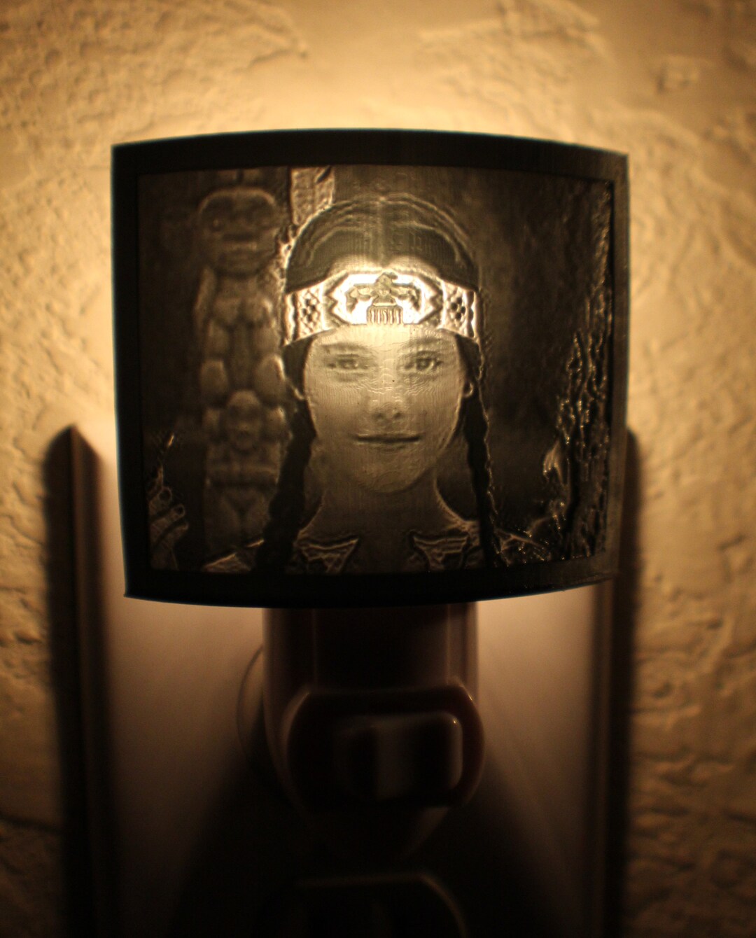 Wednesday Addams 3D Print/halloween Night Light/addams Family Light ...