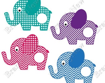Svg Elephant Chevron - Etsy
