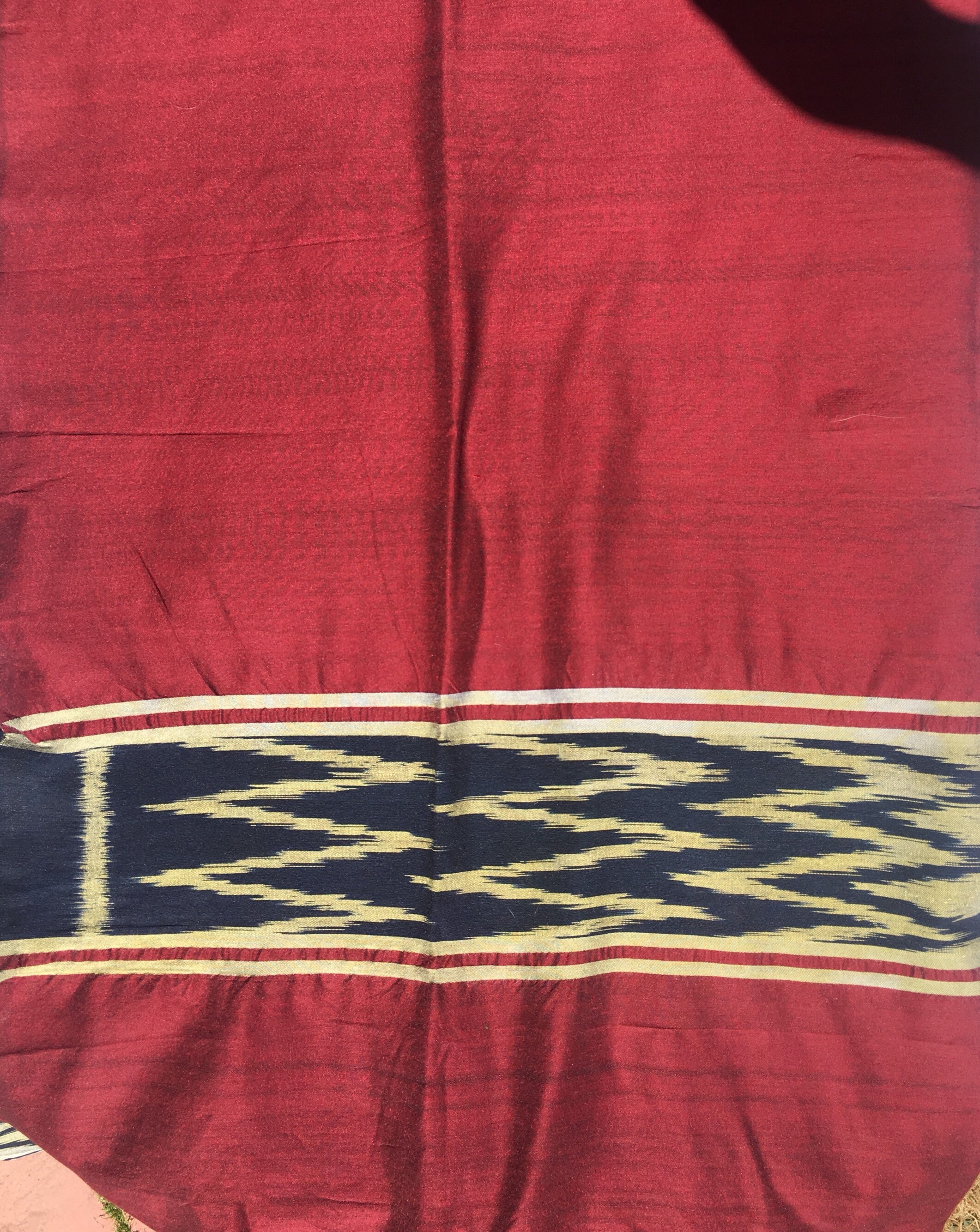 Ikat Endek Border Fabric-sewing fabric fabric for | Etsy