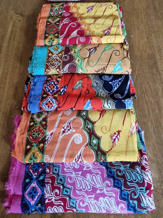 Traditionalparang Javanese Batik Design Cloth With | Etsy