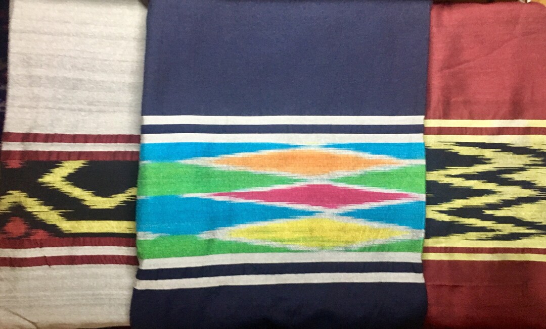 Ikat Endek Border Fabric-sewing Fabric- Fabric for Decor-dressmaking ...