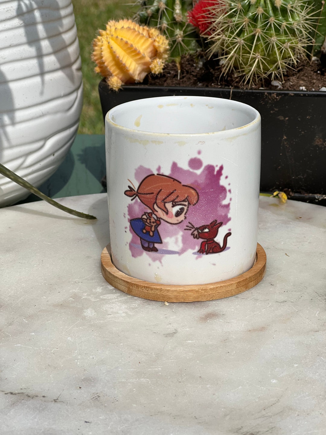 Penny and Rufus, the Cat (the Rescuers) Succulent Pot, Disney ...