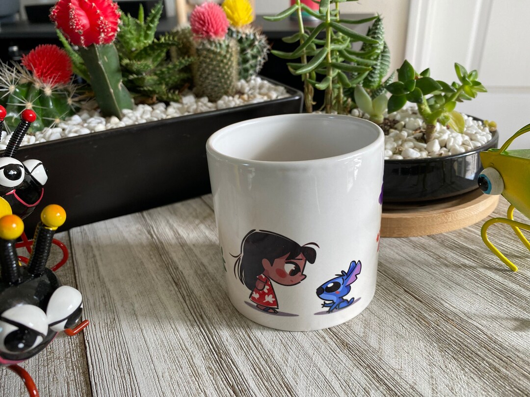 Lilo and Stitch (lilo & Stitch) Succulent Pot, Disney Princesses ...