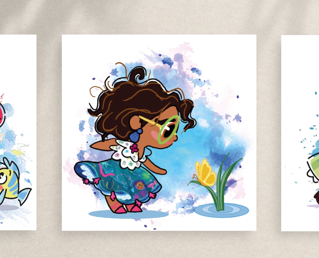 Mirabel encanto Canvas Painting Disney Canvas Painting - Etsy