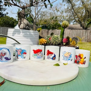 Ariel and Flounder (the Little Mermaid) Succulent Pot, Disney ...