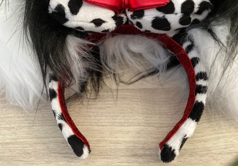 Cruella Deville Ears - Disney Ears - 101 Dalmatians Ears - Etsy